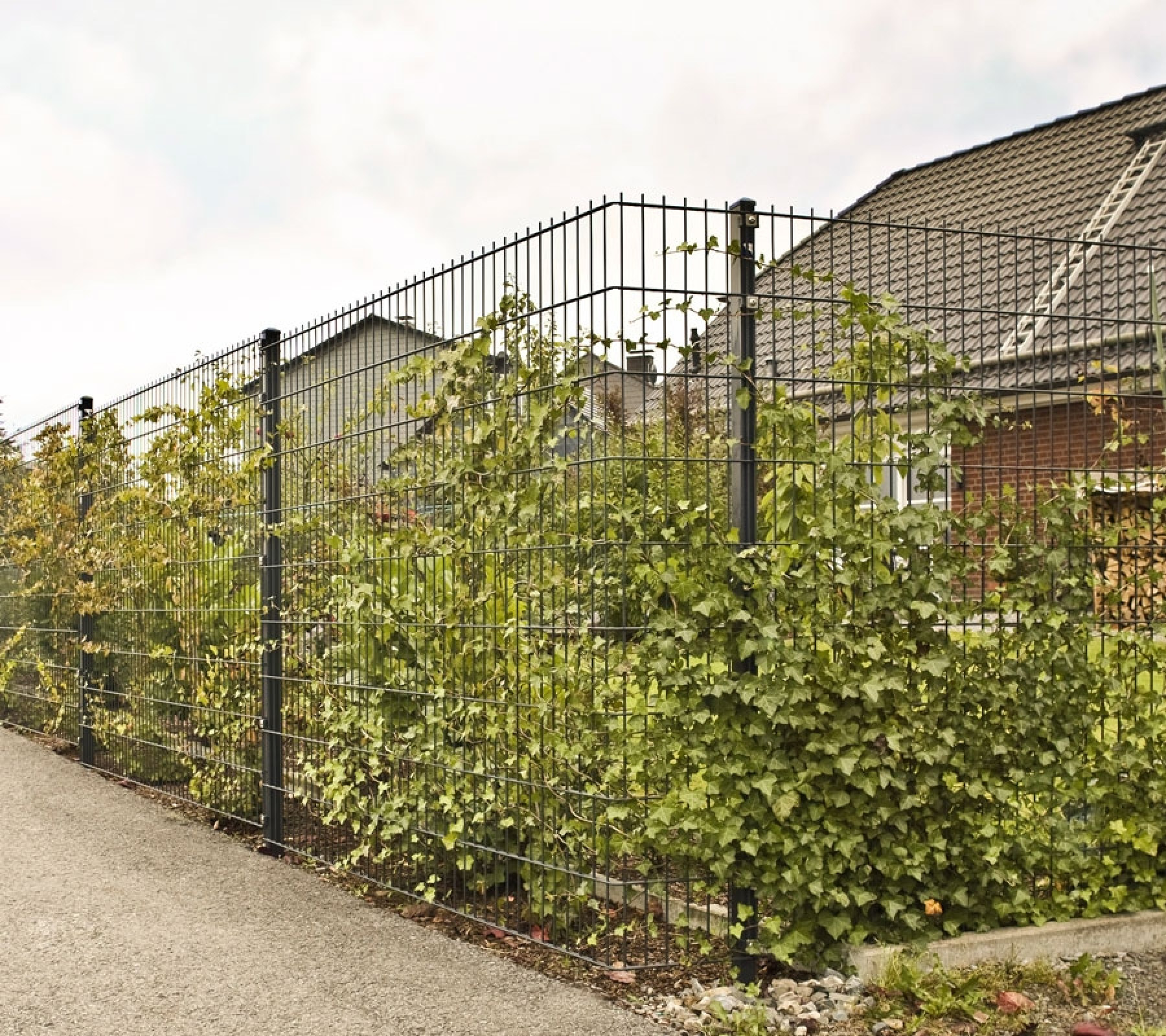 Gittermattenverbinder Paar flache Form